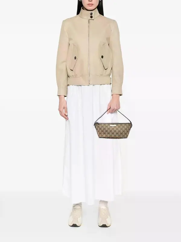 Gucci 2000-2015 Gg Canvas Boat Shoulder Bag