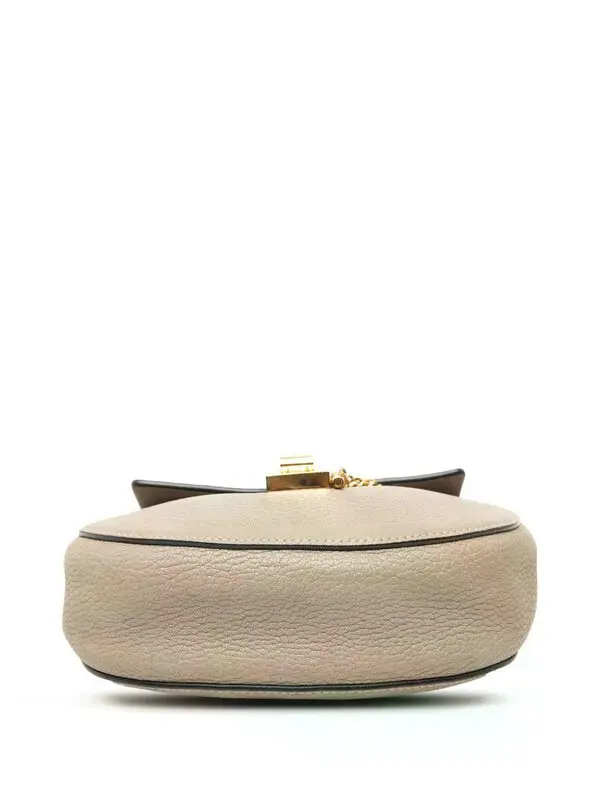 Chloé 2019 Mini Grained Lambskin Drew Crossbody Bag