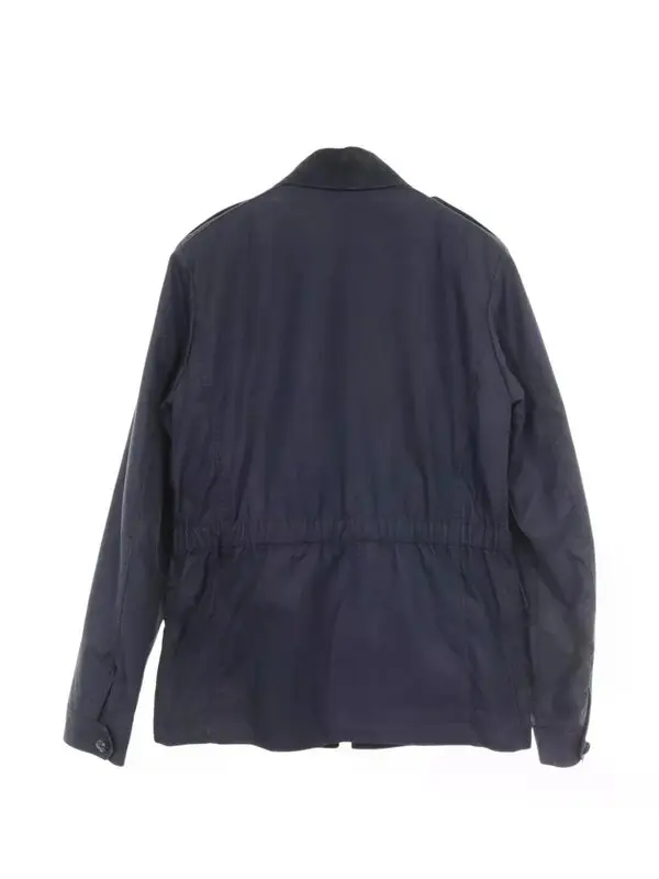 Gucci 2000s Suede-trim Military Jacket