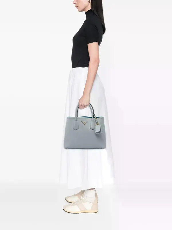 Prada 2013-2026 Medium Saffiano Cuir Double Satchel