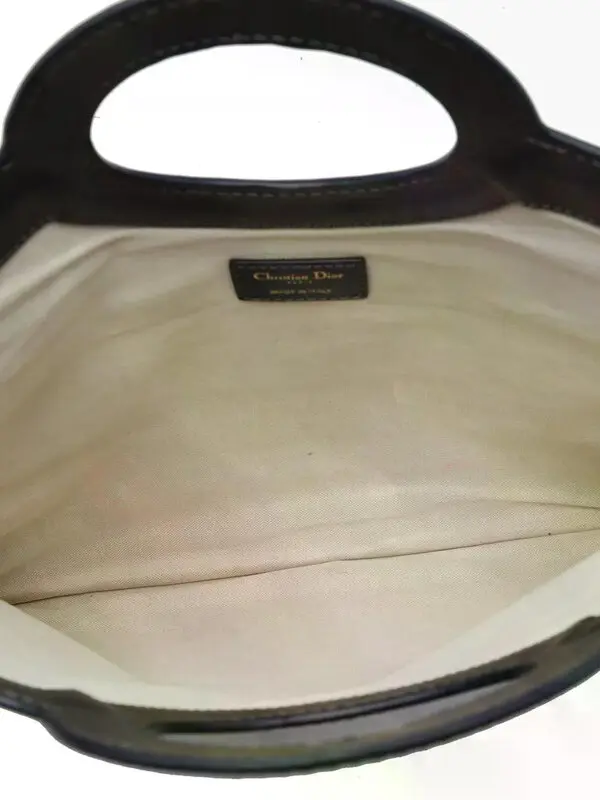 Dior 2020 Oblique Canvas Fold Over Clutch Bag
