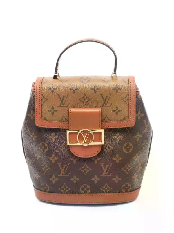 LOUIS VUITTON 2021s Dauphine Monogram Backpack - Brown
