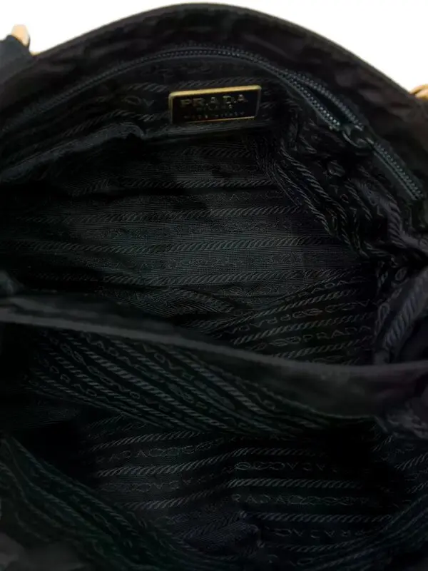 Prada 2013-2026 Tessuto Metal Handle Bag Tote Bag