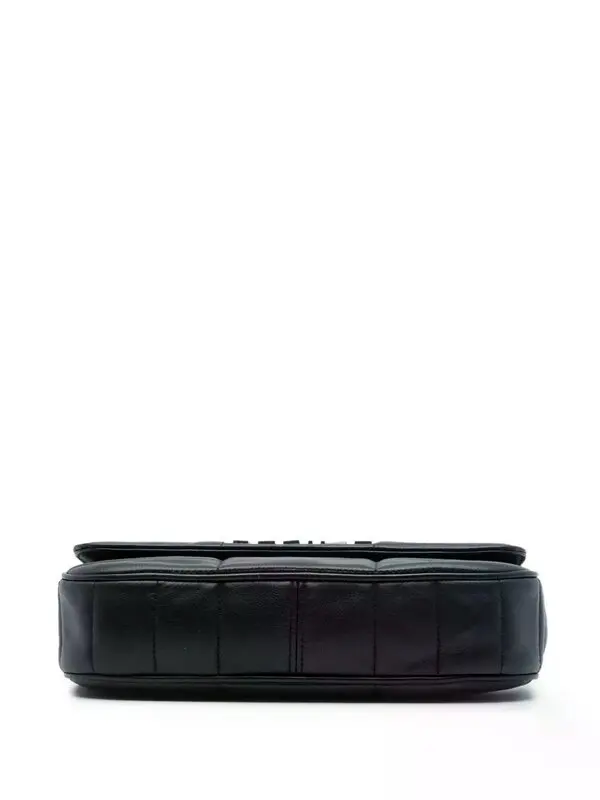 Celine 2022 Matelasse Goatskin Monochrome Chain Shoulder Bag