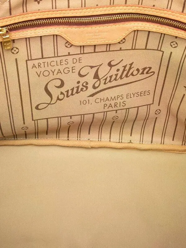 LOUIS VUITTON 2009 Monogram Neverfull Mm Tote Bag