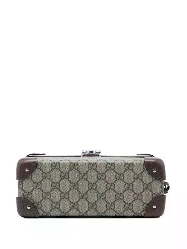 Gucci 2016-2026 Gg Supreme Bamboo Vanity Bag Satchel