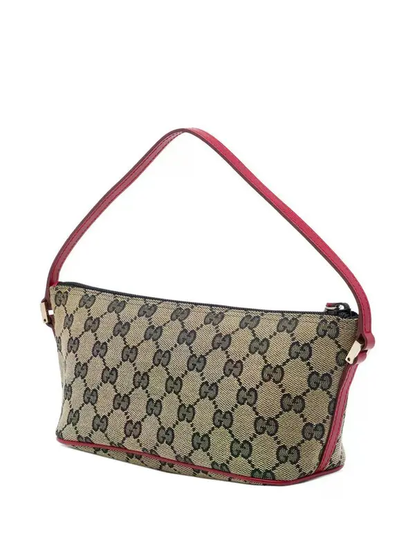 Gucci 2000-2015 Gg Canvas Boat Shoulder Bag