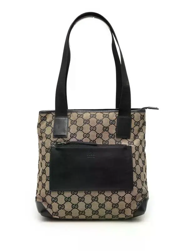 Gucci 2000-2015 Gg Canvas Tote Bag - Neutrals