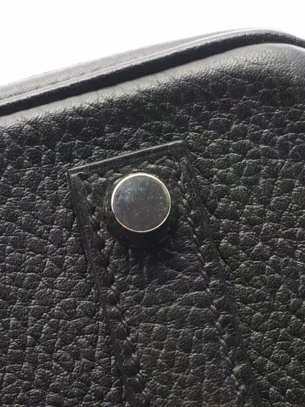 Hermès 1999 Birkin 35 Ardennes Leather Tote Bag