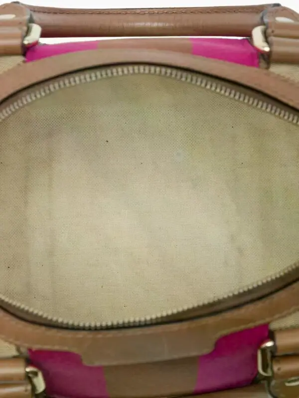 Gucci 2016-2026 Small Gg Canvas Web Joy Boston Bag Satchel
