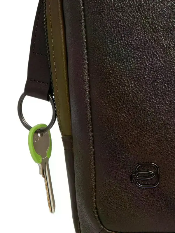 PIQUADRO Logo-plaque Crossbody Bag