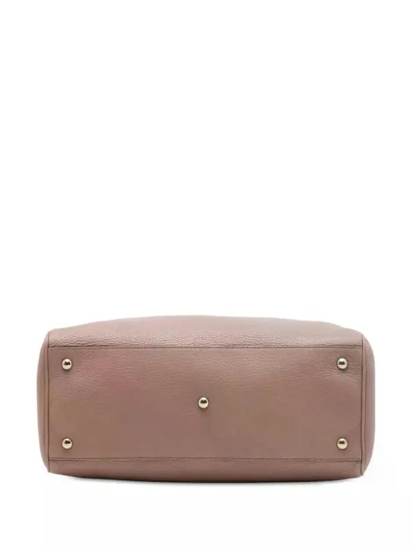 Gucci 2016-2026 Medium Calfskin Bamboo Shopper Satchel