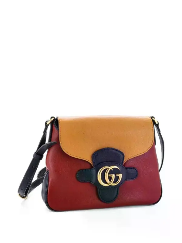 Gucci Dahlia Messenger Bag Leather Small Crossbody Bag