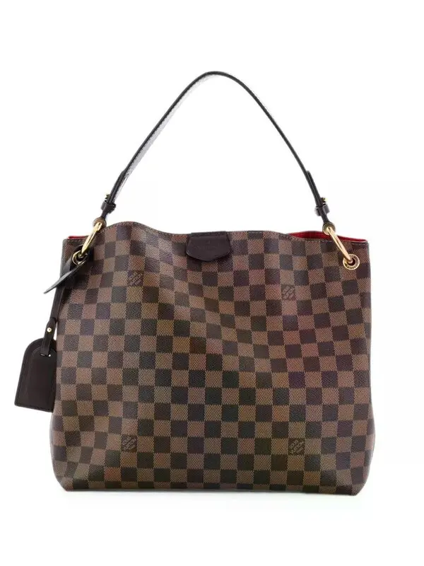 LOUIS VUITTON Graceful Handbag Damier Pm Hobo Bag