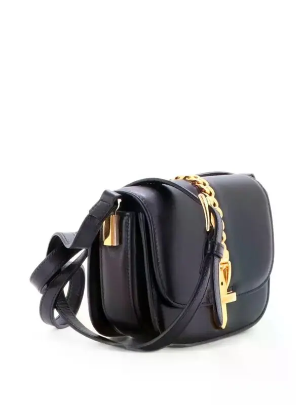 Gucci Sylvie 1969 Shoulder Bag Leather Mini Crossbody Bag