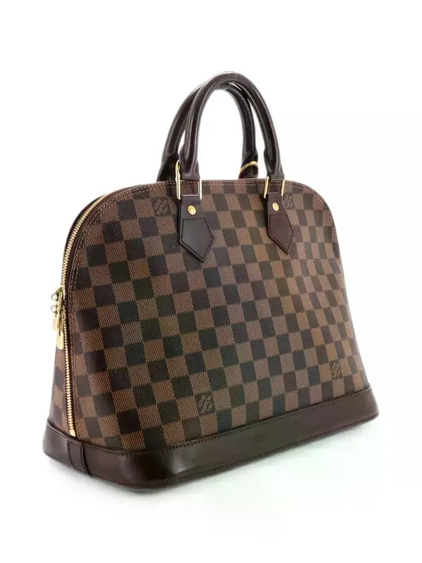 LOUIS VUITTON Alma Handbag Damier Pm Satchel