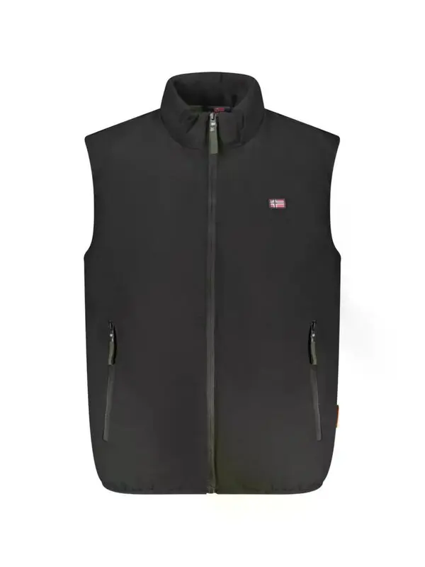 NORWAY 1963 Logo-patch Zip-up Gilet