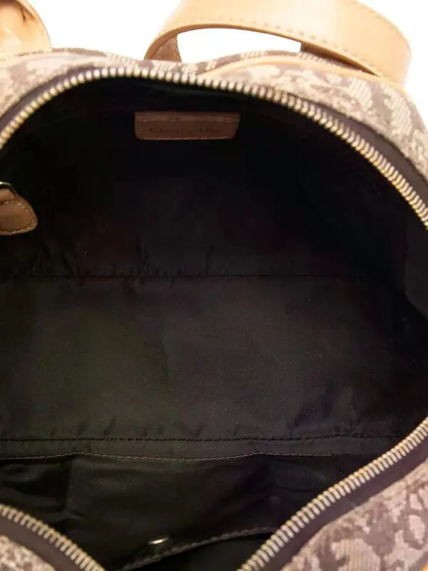 Dior 2011 Mini Diorissimo Canvas Double Saddle Bowler Bag Handbag