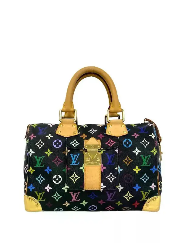 LOUIS VUITTON 2005 Monogram Multicolore Speedy 30 Boston Bag