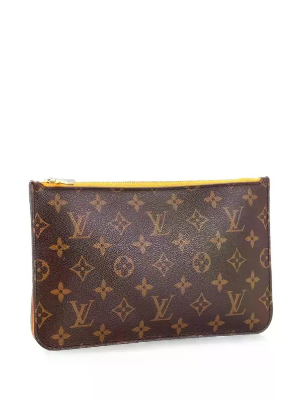 LOUIS VUITTON Neverfull Pochette Monogram Canvas Large Pouch