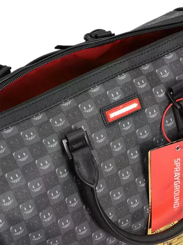 SPRAYGROUND Shark Mouth Monogram-print Shoulder Bag