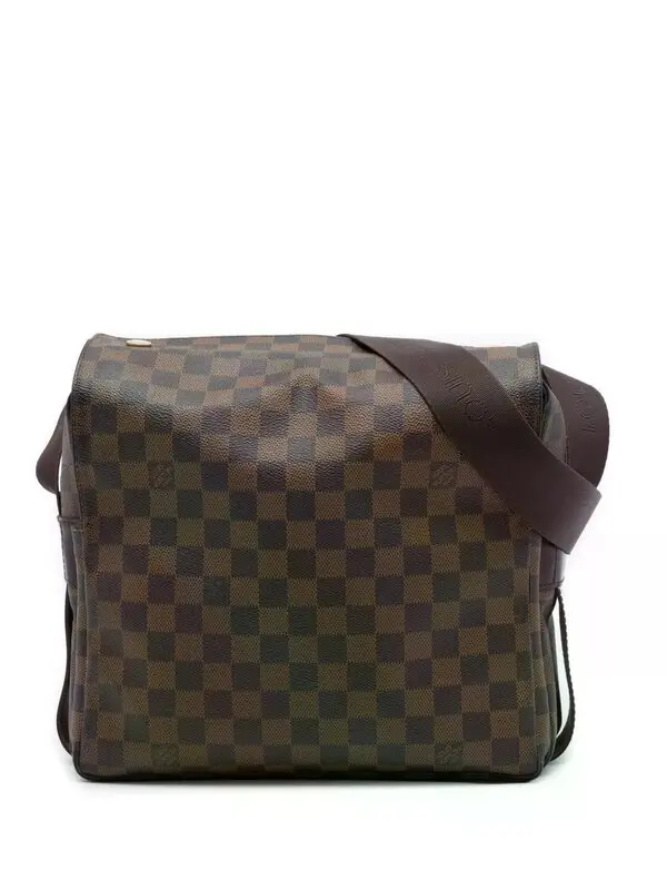 LOUIS VUITTON 2008 Damier Ebene Naviglio Crossbody Bag