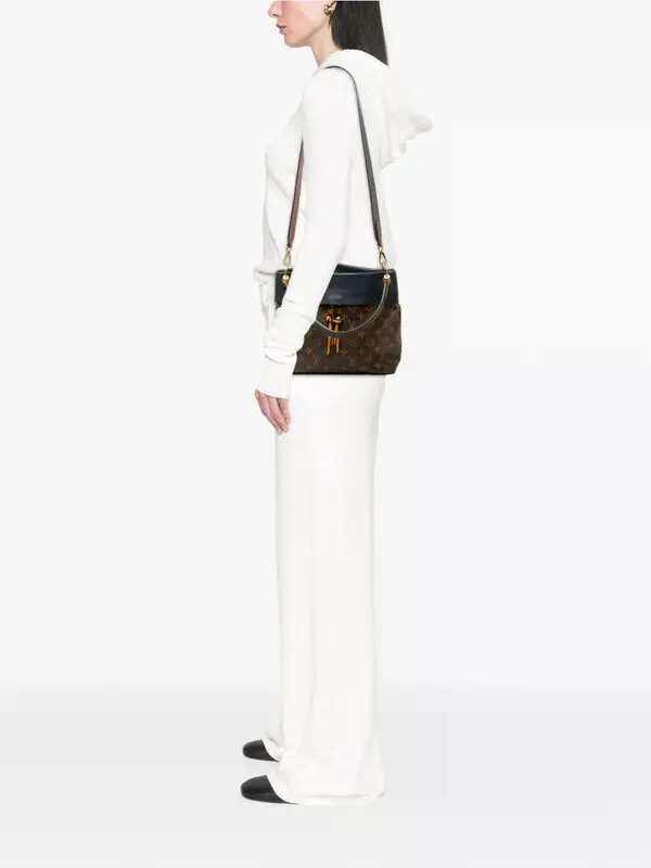 LOUIS VUITTON 2017 Monogram Tuileries Besace Satchel