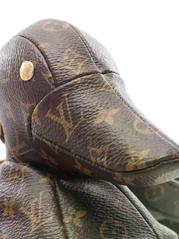 LOUIS VUITTON X Nigo 2010s Duck Monogram Shoulder Bag