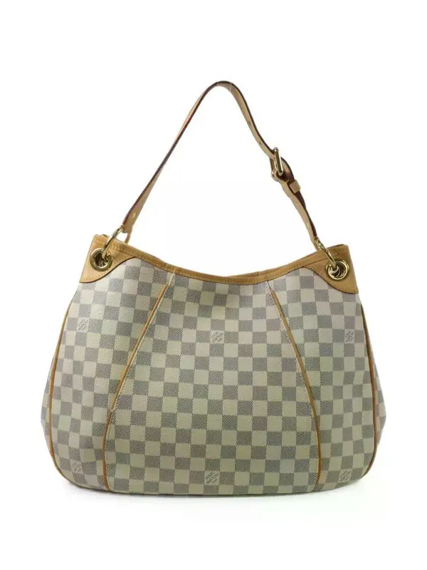 LOUIS VUITTON Pm Galliera Damier Azur Shoulder Bag