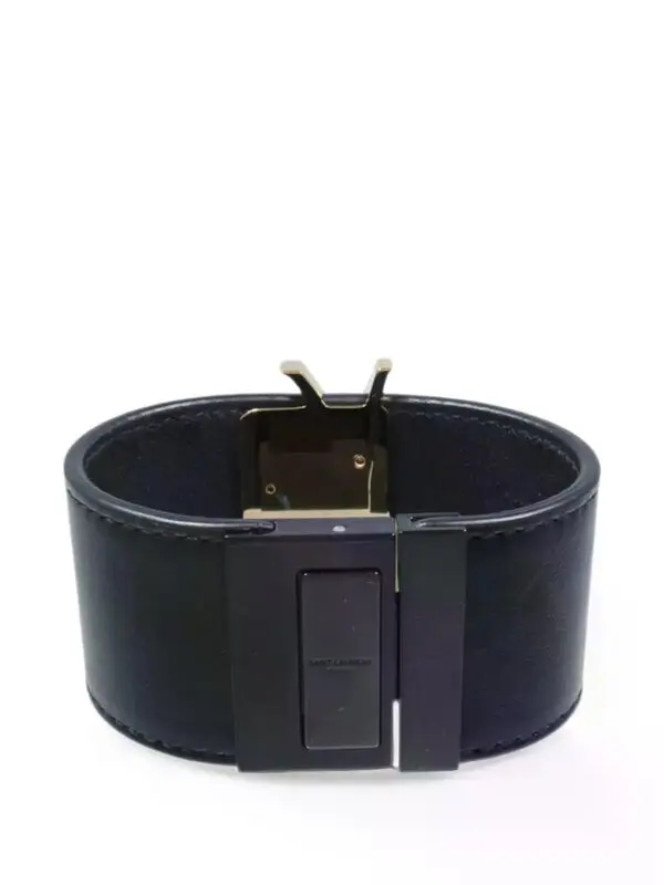 Saint Laurent Opyum Leather Bracelet