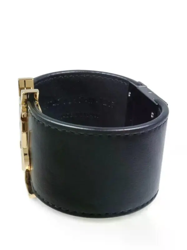 Saint Laurent Opyum Leather Bracelet