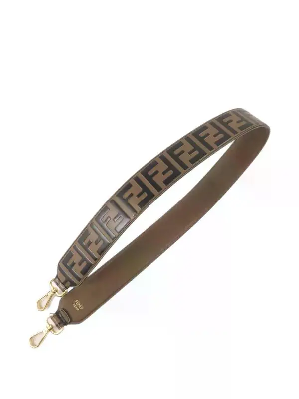 Fendi Strap You Ff Embossed Shoulder Strap