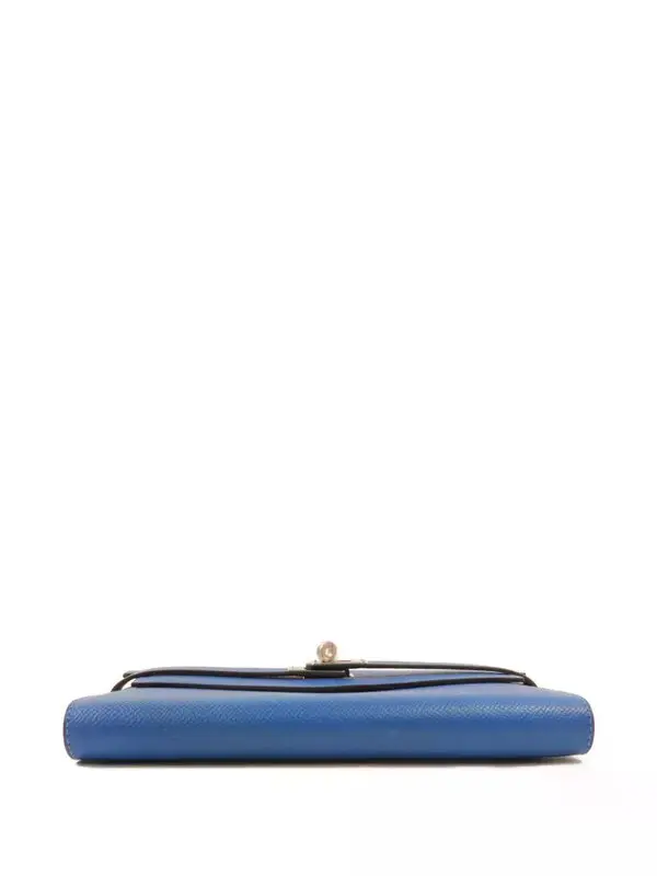 Hermès Kelly Leather Wallet - Blue