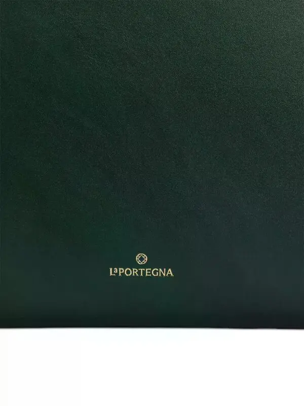 LA PORTEGNA Olivia Leather Tote Bag