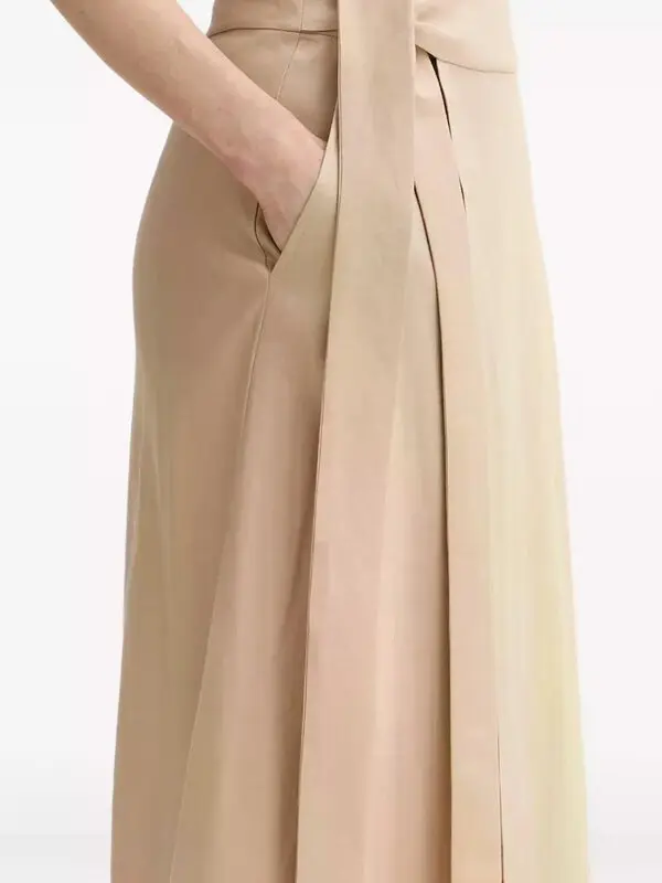 Marc O'polo Belted Wrap Midi Skirt