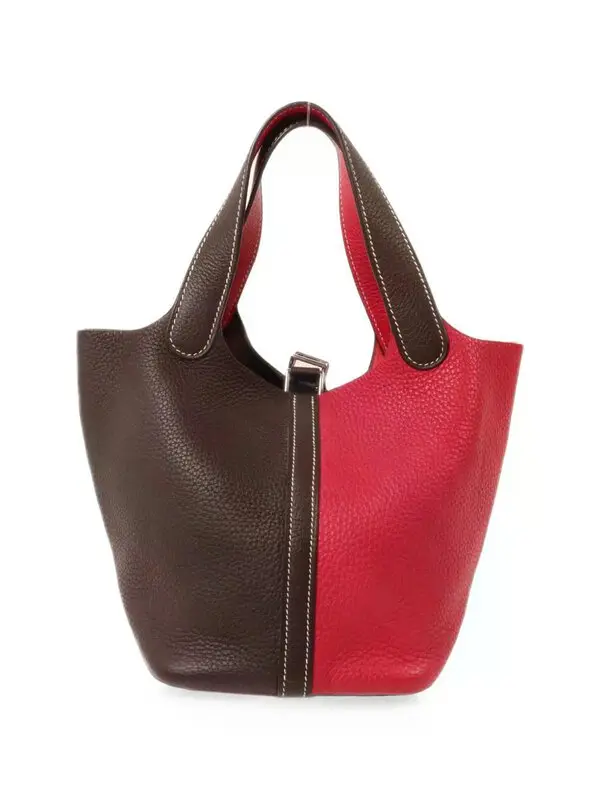 Hermès Picotin Leather Bucket Bag