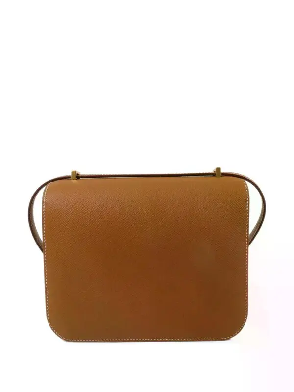 Hermès Mini Constance Shoulder Bag - Brown