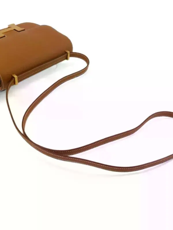 Hermès Mini Constance Shoulder Bag - Brown