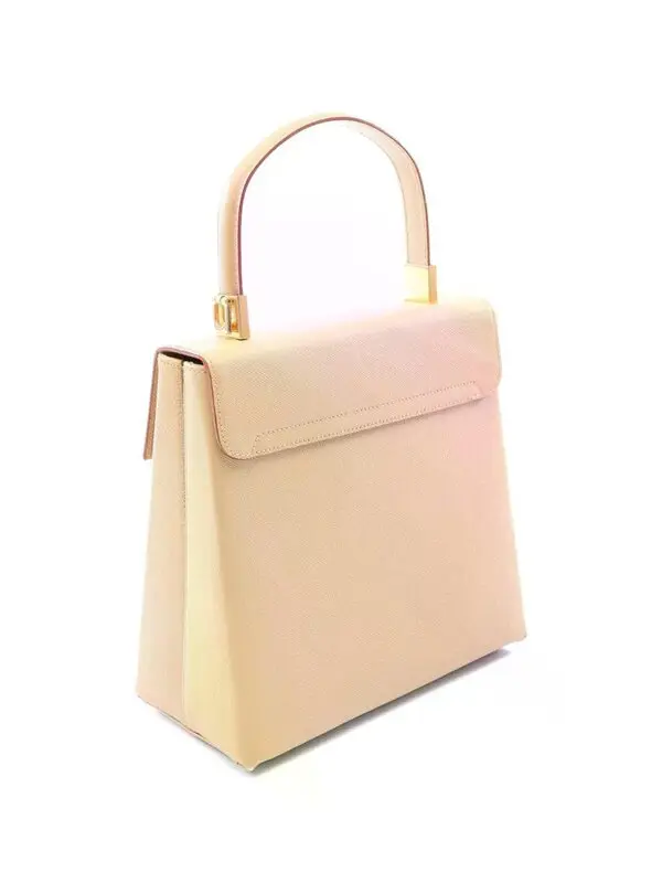 FERRAGAMO 2010s Gancini Flip-lock Tote Bag