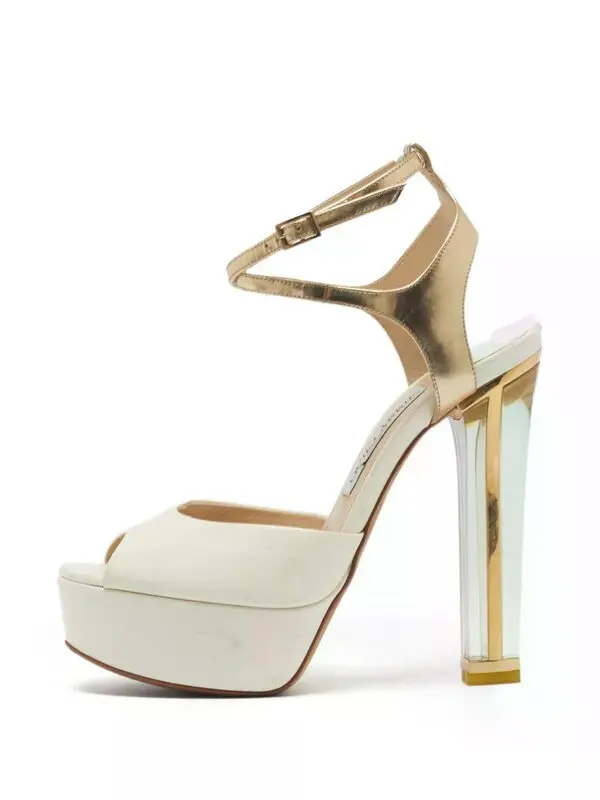 JIMMY CHOO Platform Ankle-strap Sandals