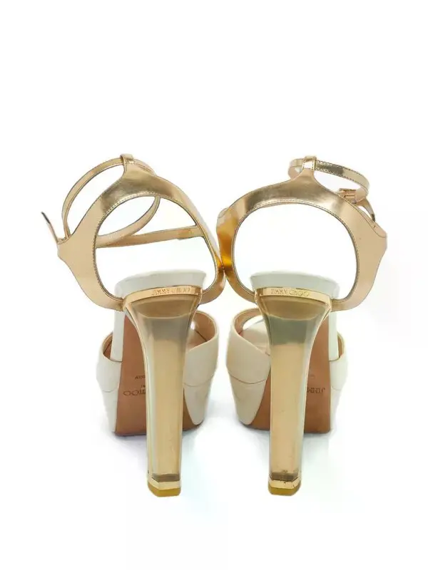 JIMMY CHOO Platform Ankle-strap Sandals