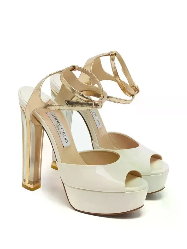 JIMMY CHOO Platform Ankle-strap Sandals
