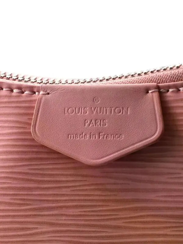 LOUIS VUITTON Easy Pouch On Strap Epi Leather Shoulder Bag - Pink