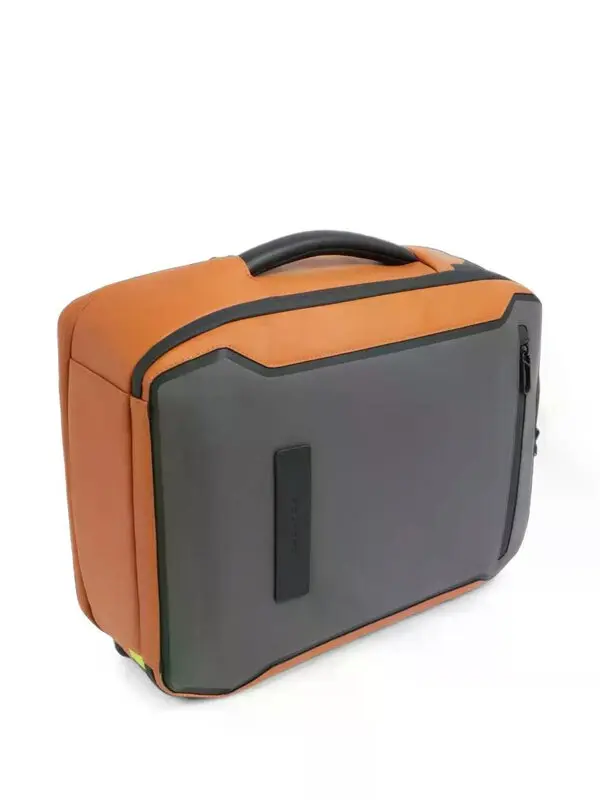 PIQUADRO Panelled Logo-patch Backpack