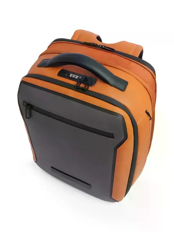 PIQUADRO Panelled Logo-patch Backpack