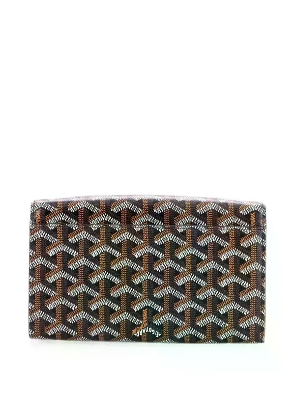 Goyard Varenne Continental Wallet With Strap Coated Canvas Crossbody Bag