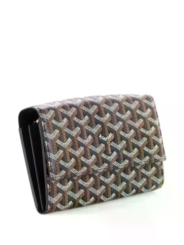 Goyard Varenne Continental Wallet With Strap Coated Canvas Crossbody Bag