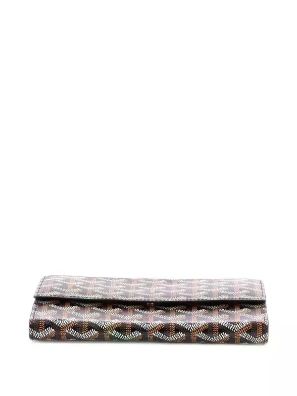 Goyard Varenne Continental Wallet With Strap Coated Canvas Crossbody Bag