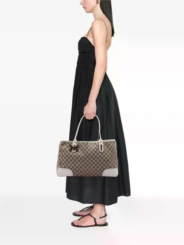 Gucci 2016-2026 Gg Canvas Web Princy Tote Bag