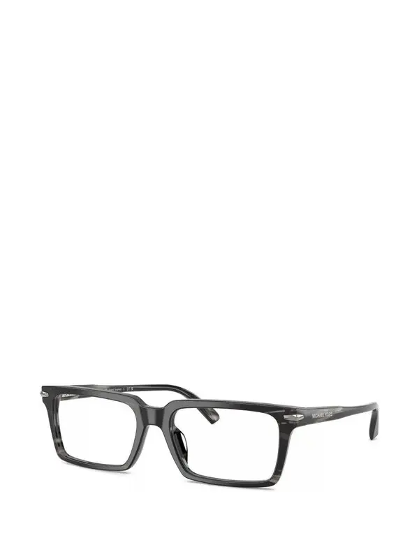 Michael Kors Grand Targhee Rectangle-frame Glasses